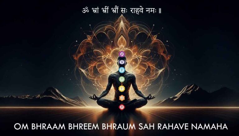 How to Chant the Rahu Beej Mantra? Posture & Repetitions Guide!